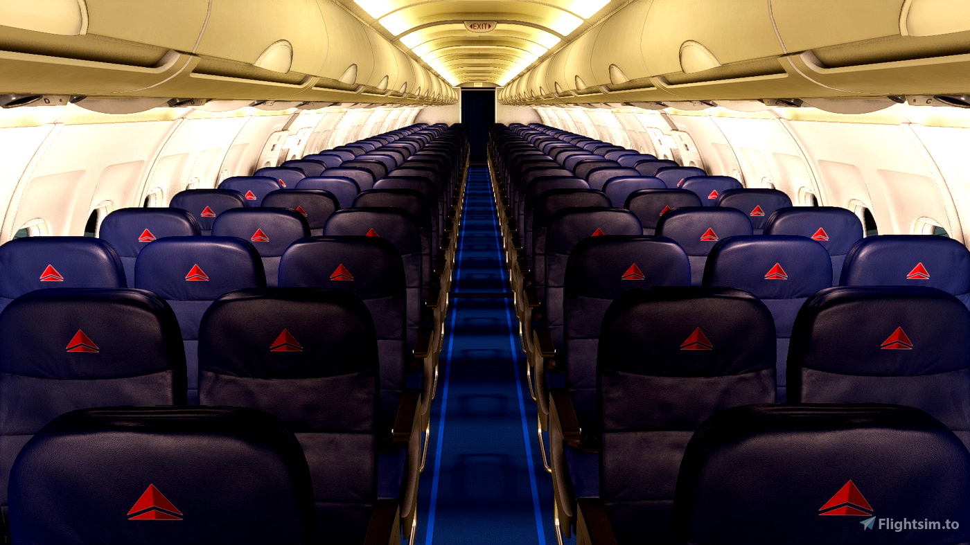 Fenix A320 Delta Air Lines New York Rangers N377NW for Microsoft Flight ...