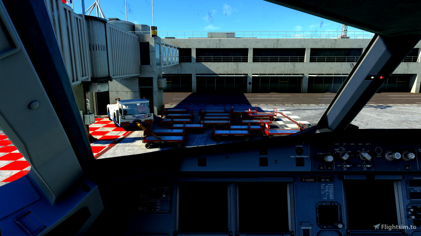 Fenix A320 immersive pilote view 对于 Microsoft Flight Simulator | MSFS