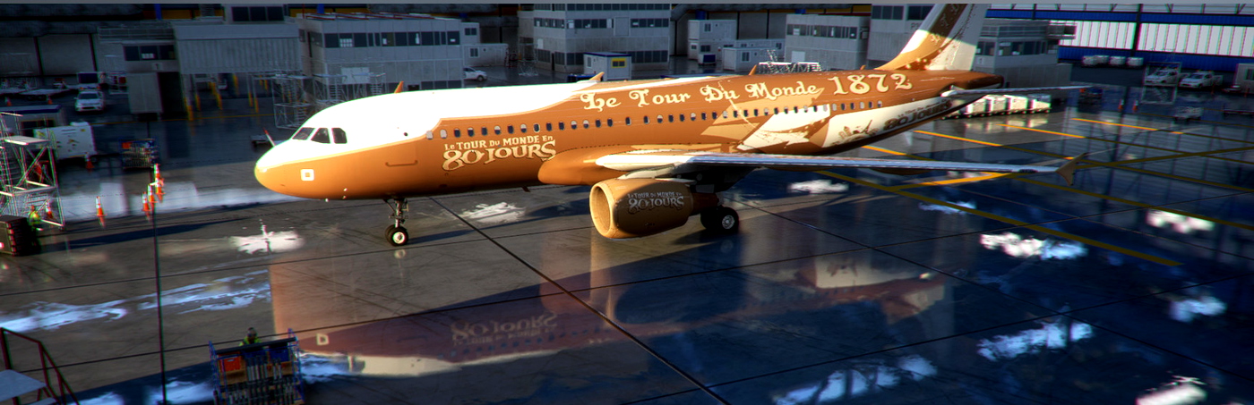 FENIX A320 LE TOUR DU MONDE 1872 for Microsoft Flight Simulator | MSFS