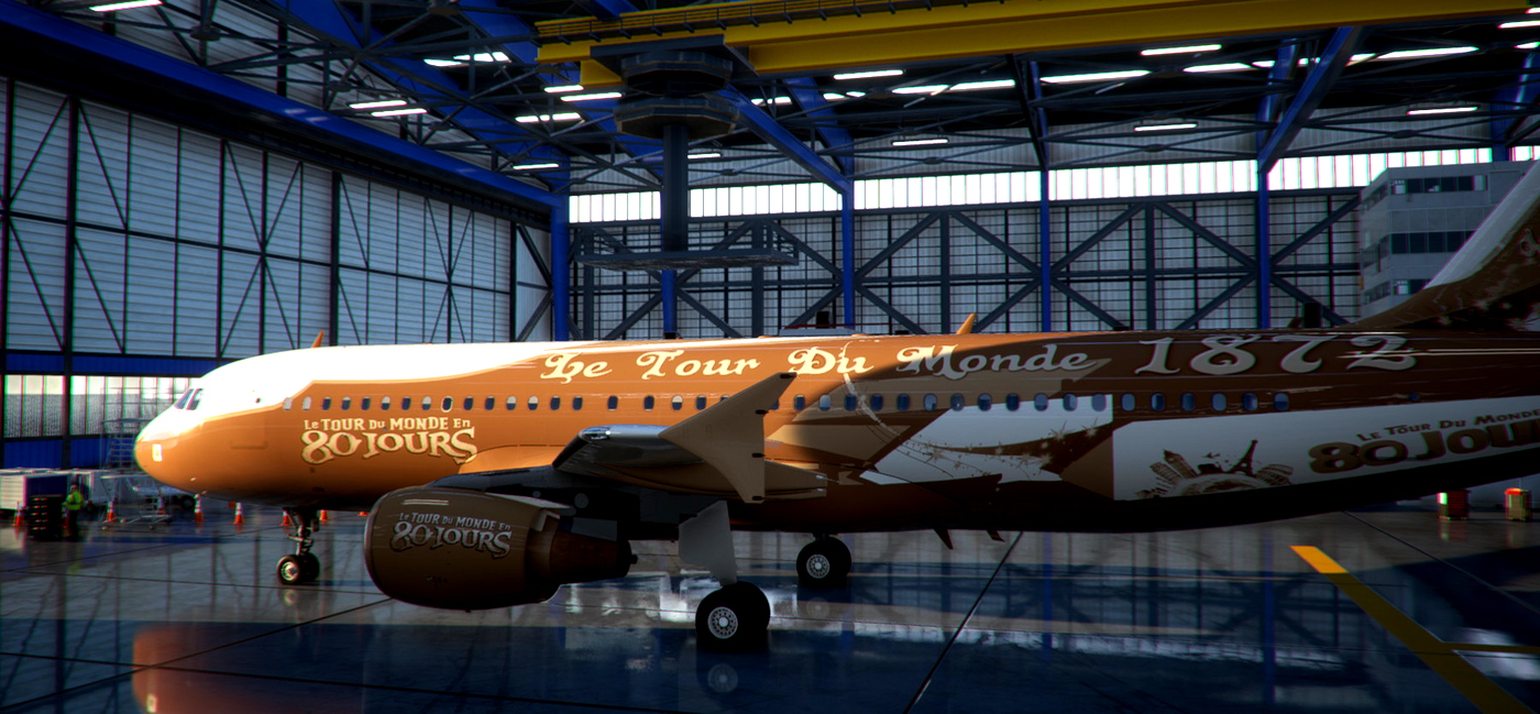 FENIX A320 LE TOUR DU MONDE 1872 for Microsoft Flight Simulator | MSFS