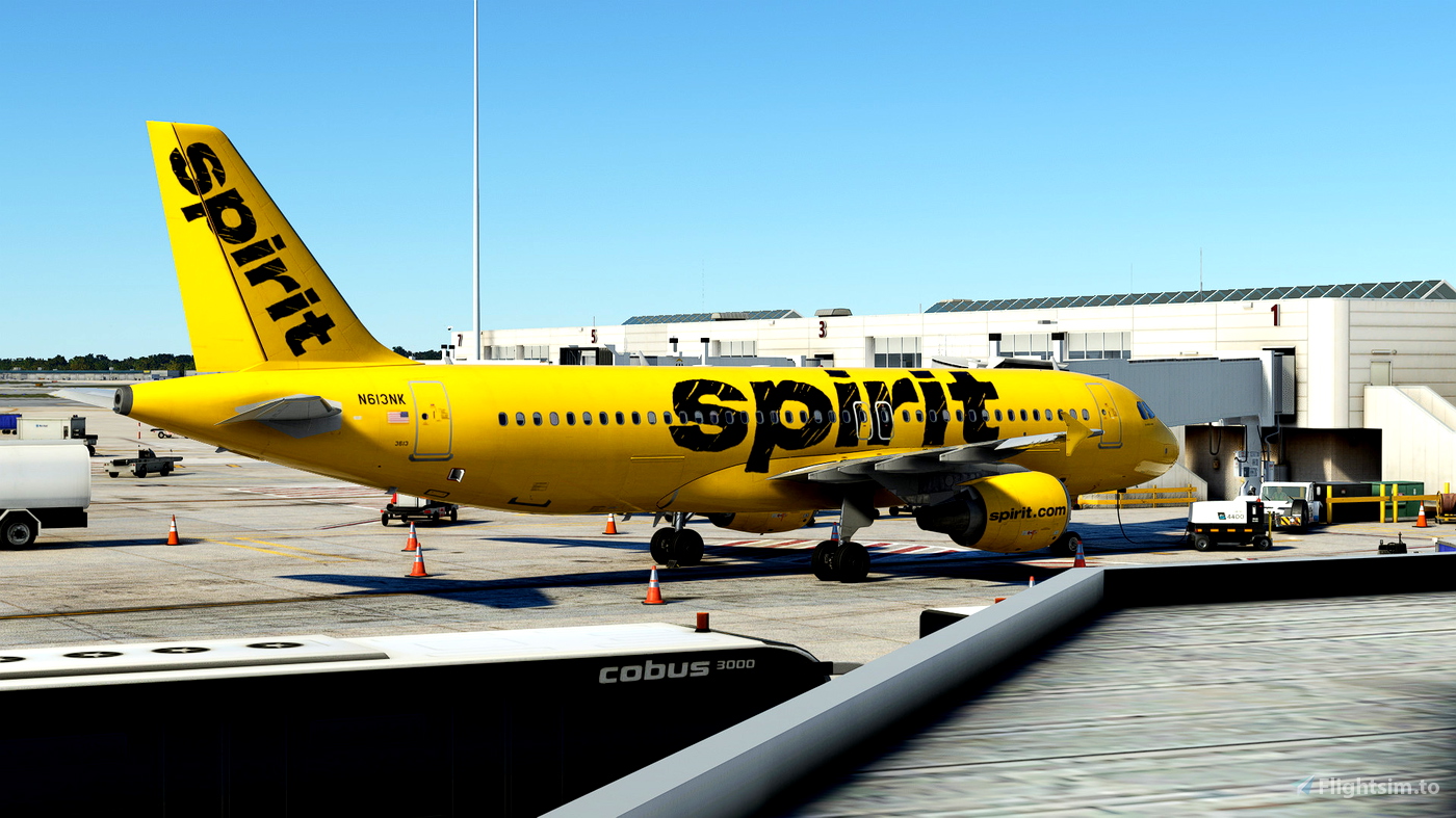 Fenix A320 | Spirit Airlines (Pack) | 4K & 8K w/ Cabin for Microsoft ...