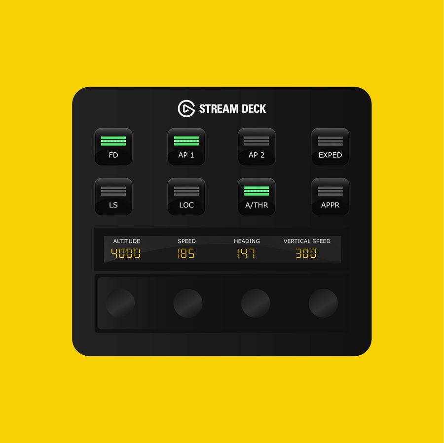 Flight Panels - Fenix A320 Stream Deck + Autopilot Panel for Microsoft ...