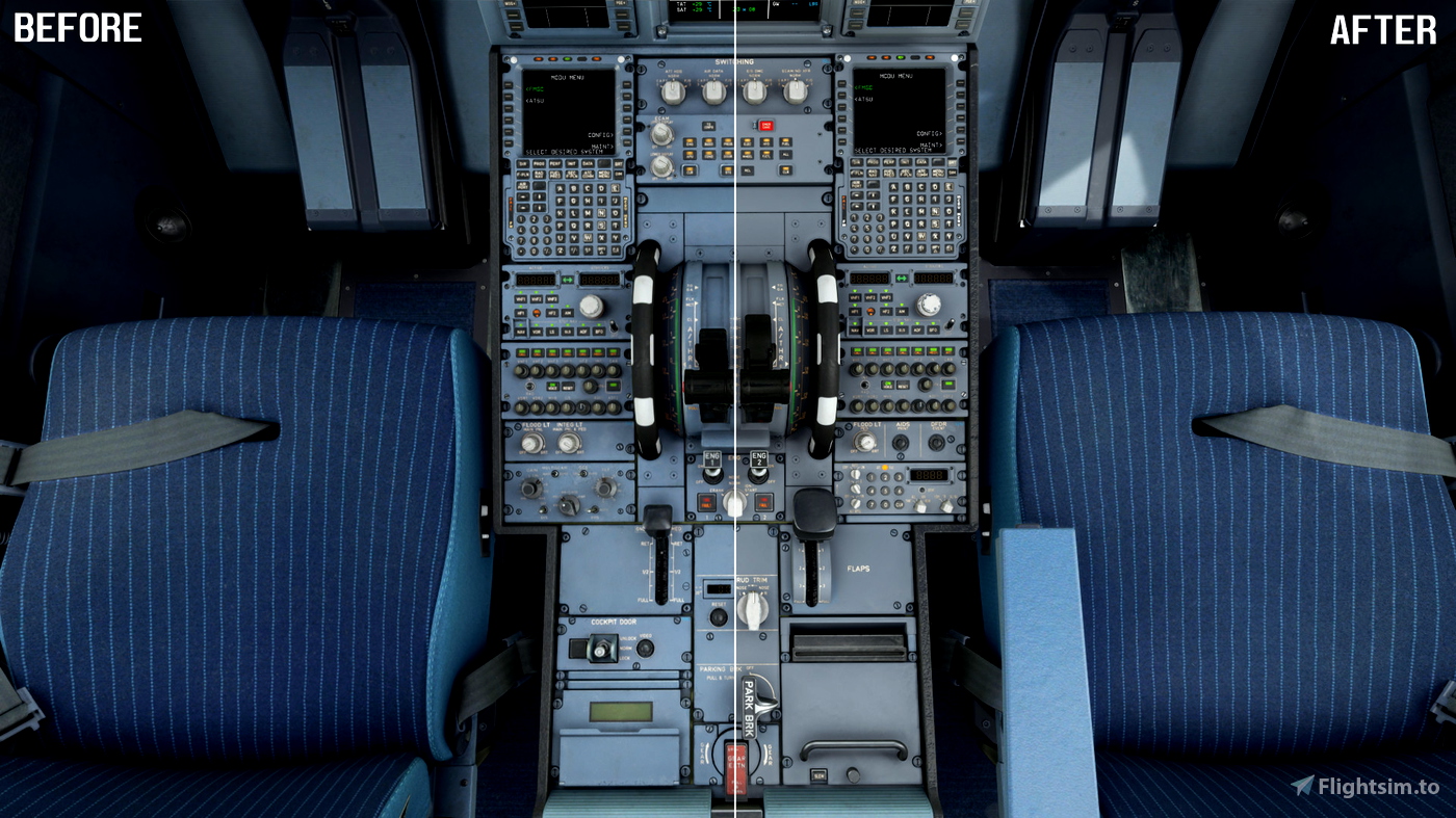 [FenixSim] Airbus Flightdeck Adjustment for Microsoft Flight Simulator ...