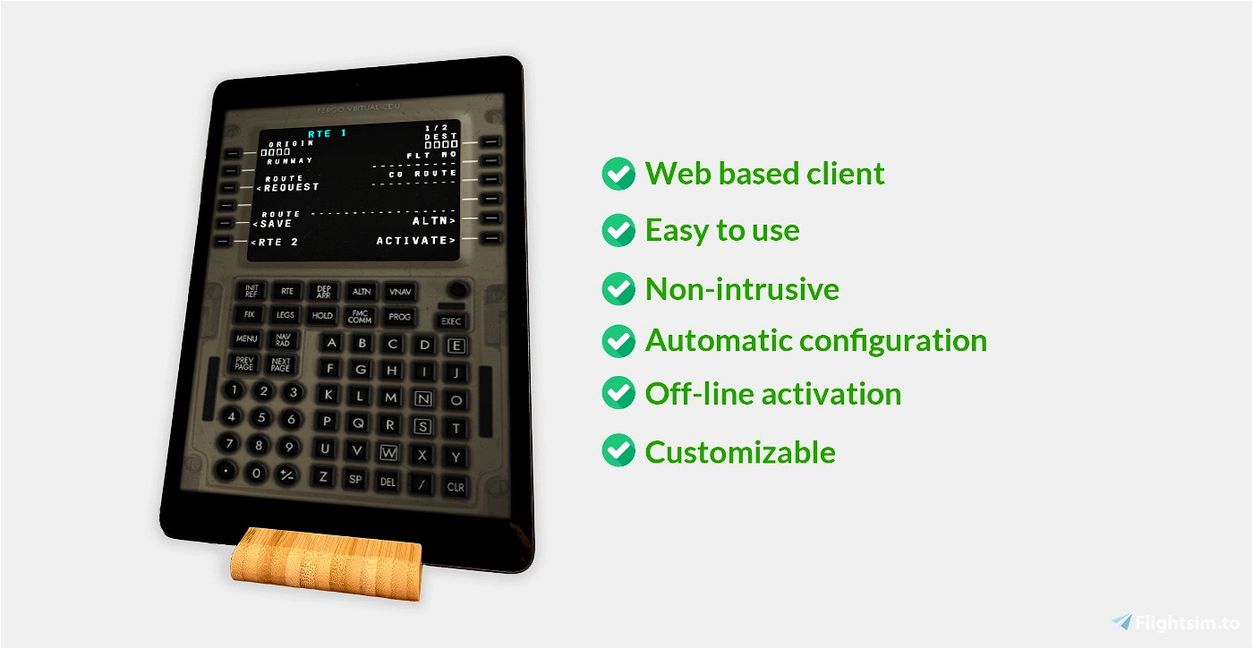 Fergo Simworks - Fergo Virtual CDU - PMDG 777 for Microsoft Flight ...