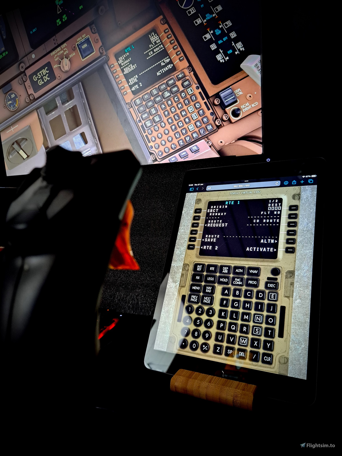 Fergo Simworks - Fergo Virtual CDU - PMDG 777 for Microsoft Flight ...