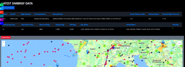 Flight Information Map for Microsoft Flight Simulator | MSFS