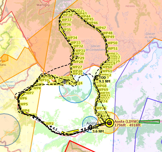Flight plan for littlenavmap - Fighter jet practice loop for Microsoft ...