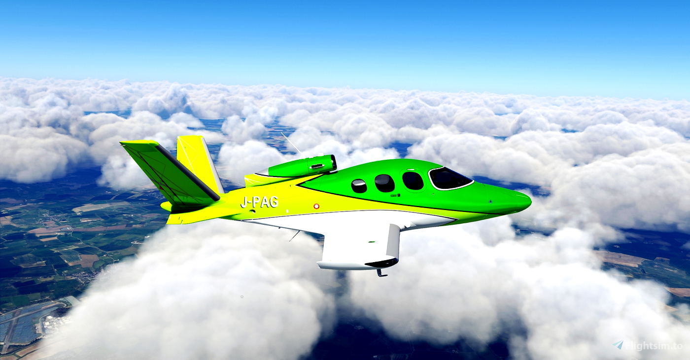 Flightsim Pictures Scott Livery for the FFX Vision Jet for Microsoft ...