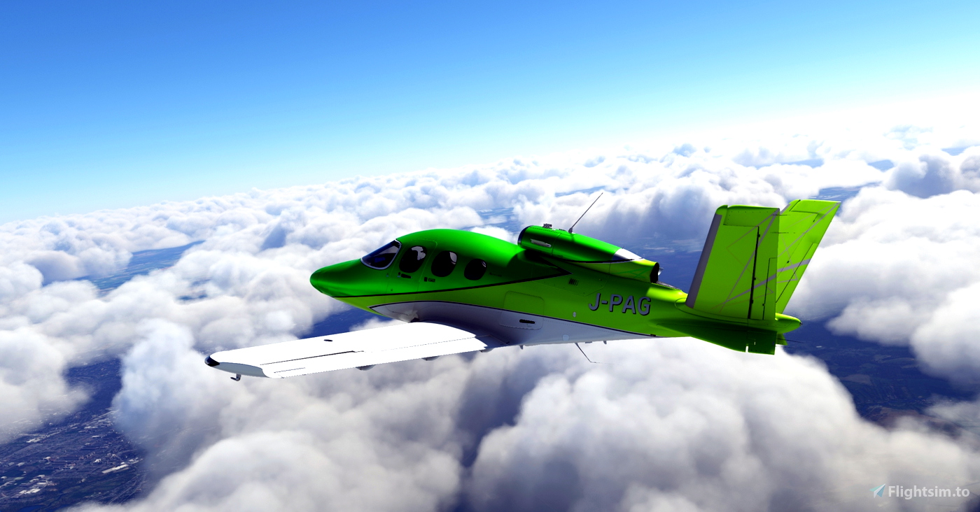 Flightsim Pictures Scott Livery for the FFX Vision Jet for Microsoft ...