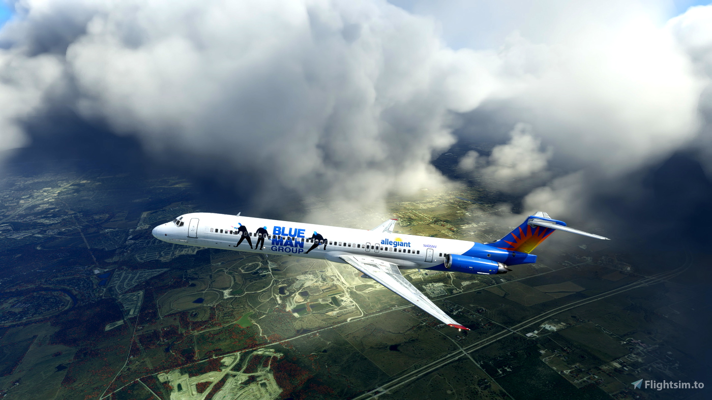 Fly the Maddog X "Blue Man Group" N405NV - 8K for Microsoft Flight ...