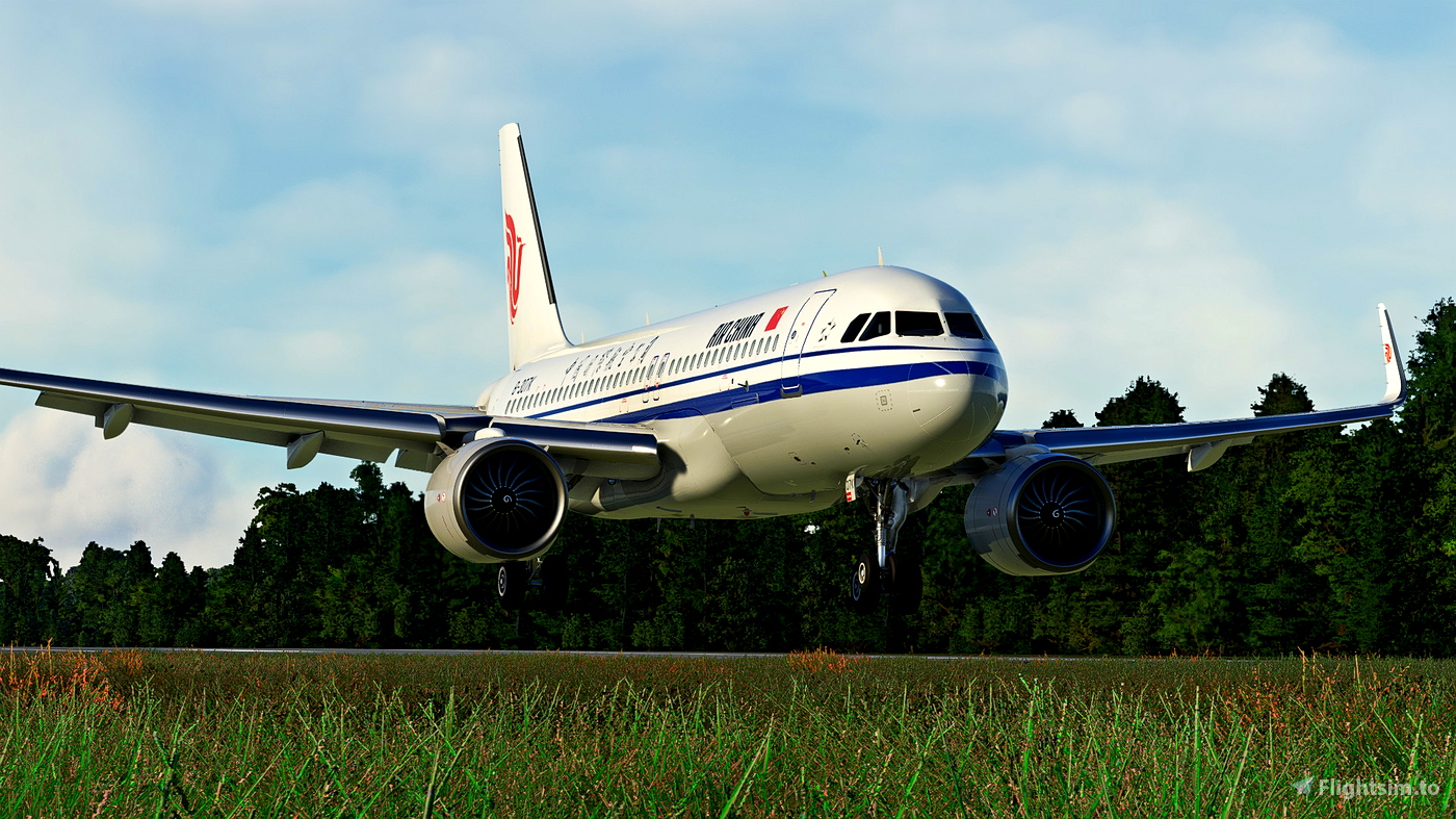 FlyByWire A32NX Air China 中国国际航空 B-307K 8K for Microsoft Flight Simulator | MSFS