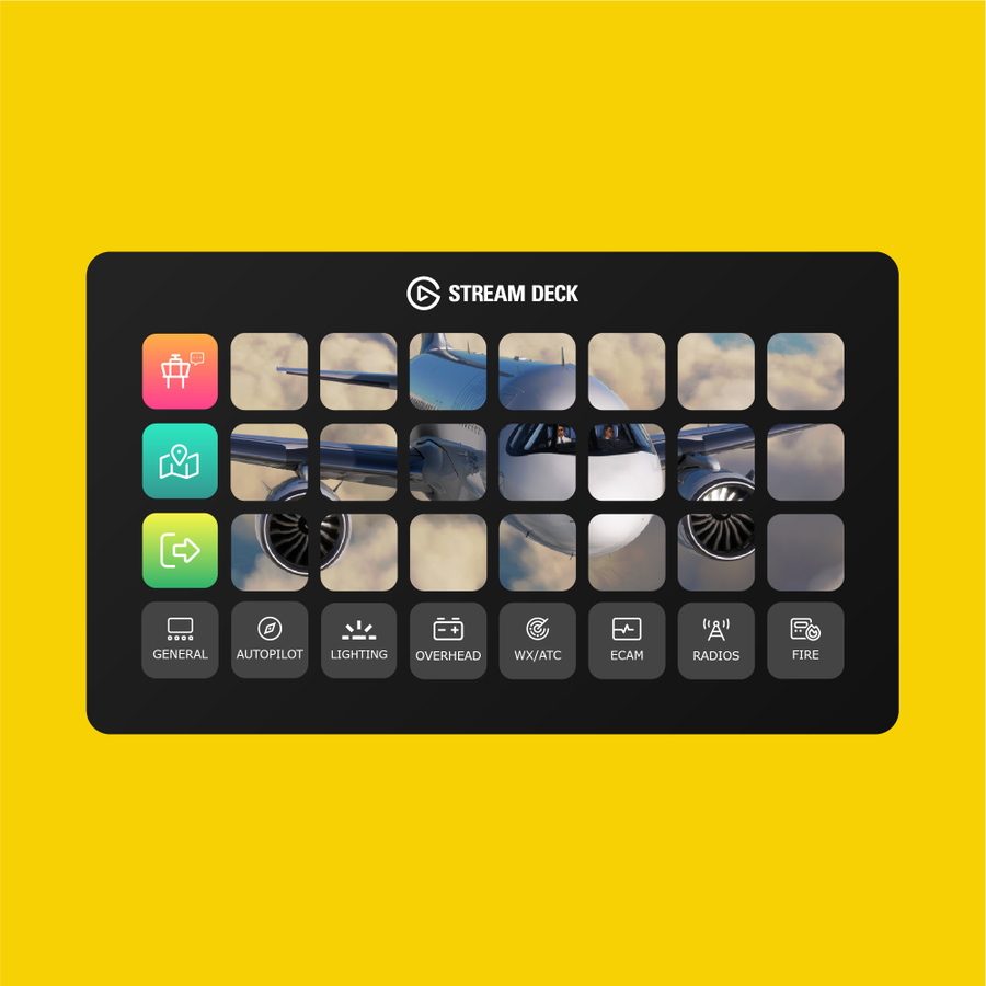 Flight Panels - Stream Deck Series: FlyByWire Airbus A32NX for ...