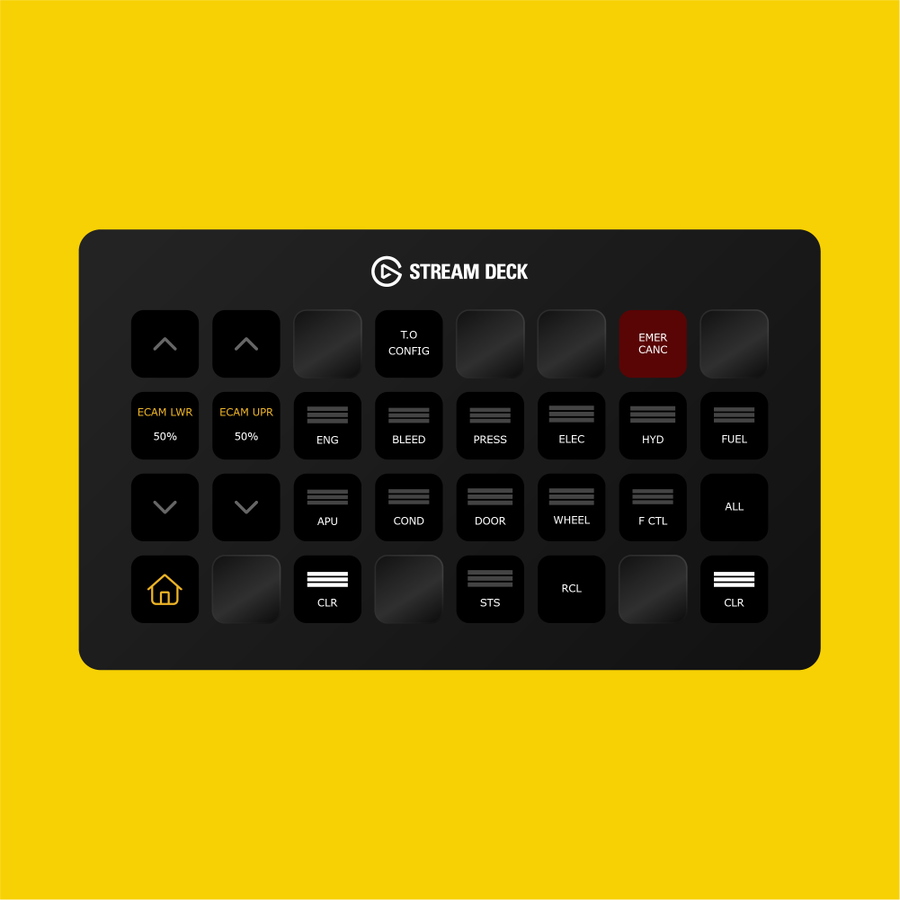 Flight Panels - Stream Deck Series: FlyByWire Airbus A32NX for ...