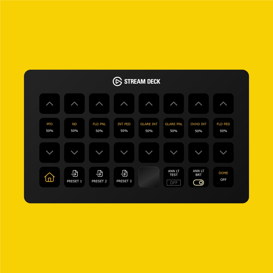 Flight Panels - Stream Deck Series: FlyByWire Airbus A32NX for ...