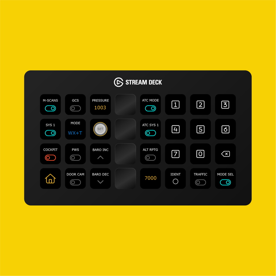 Flight Panels - Stream Deck Series: FlyByWire Airbus A32NX for ...