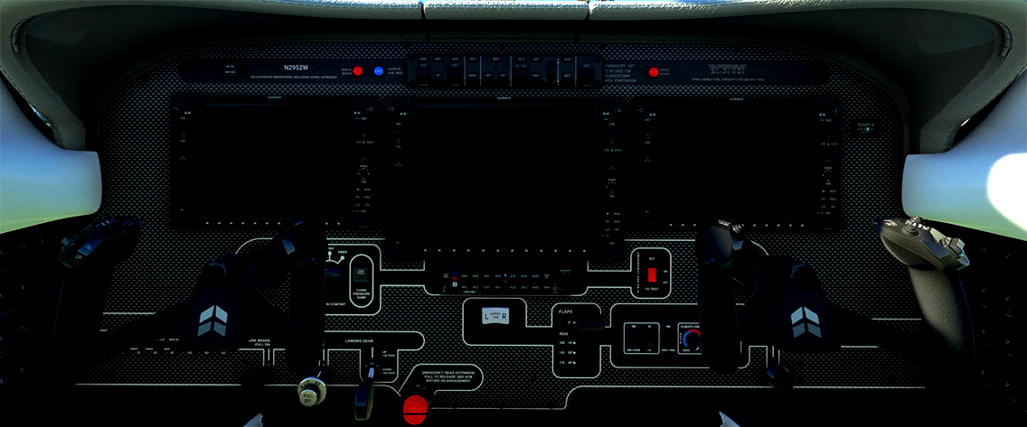 FSReborn FSR500 Cockpit Panel Mod Pack 对于 Microsoft Flight Simulator | MSFS