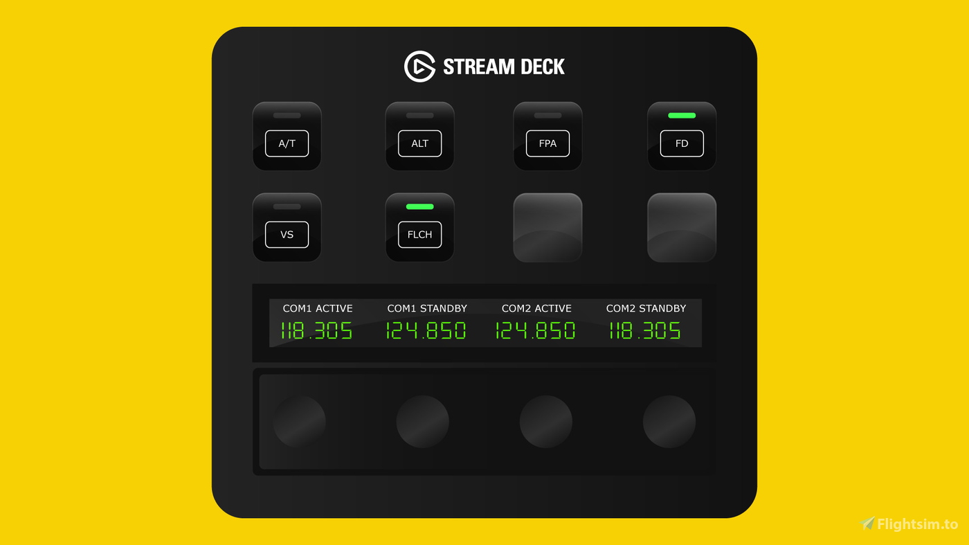 Flight Panels - FSS E-Jets ERJ 170-195 Stream Deck + Autopilot Panel ...