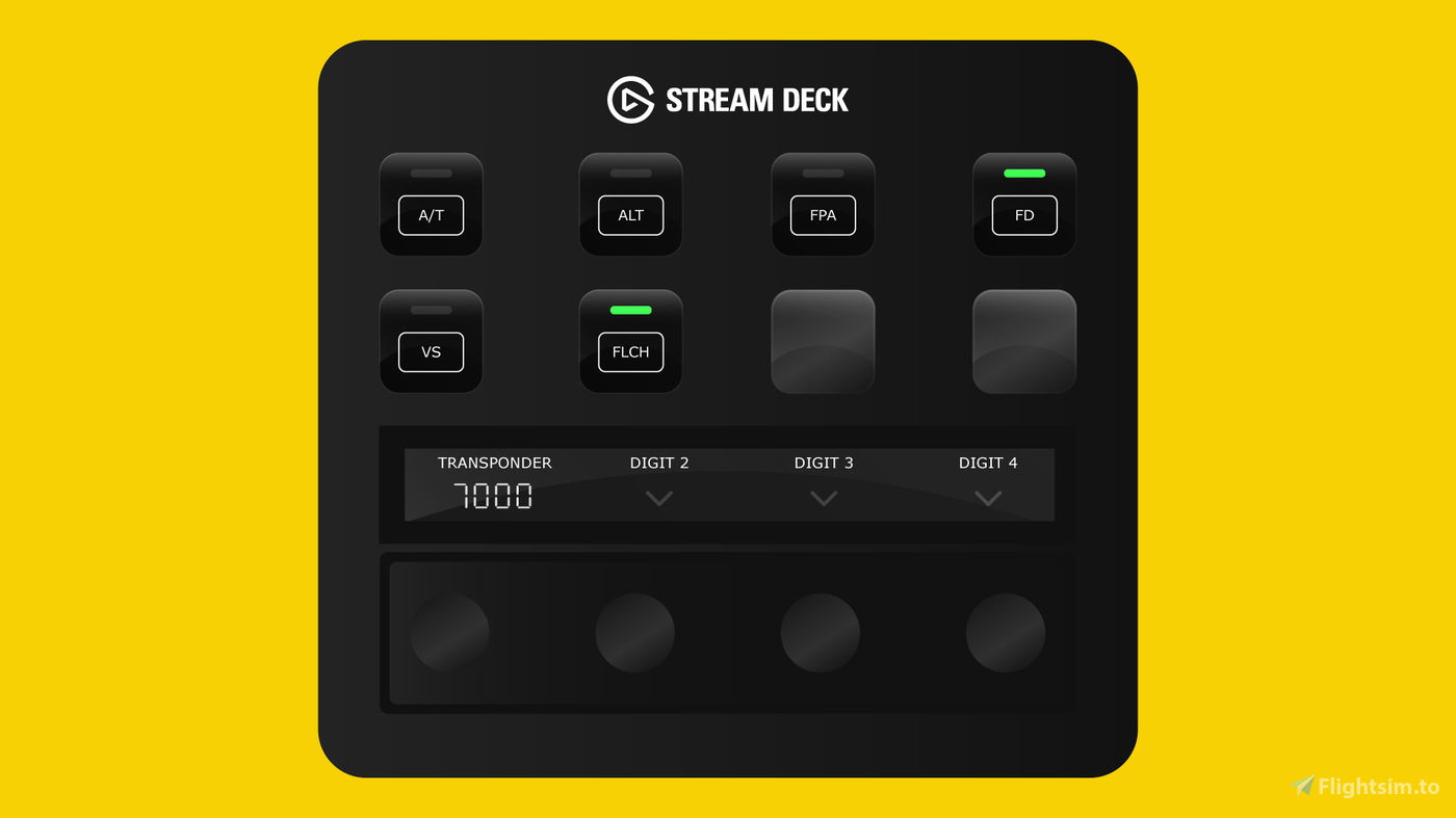 Flight Panels - FSS E-Jets ERJ 170-195 Stream Deck + Autopilot Panel ...