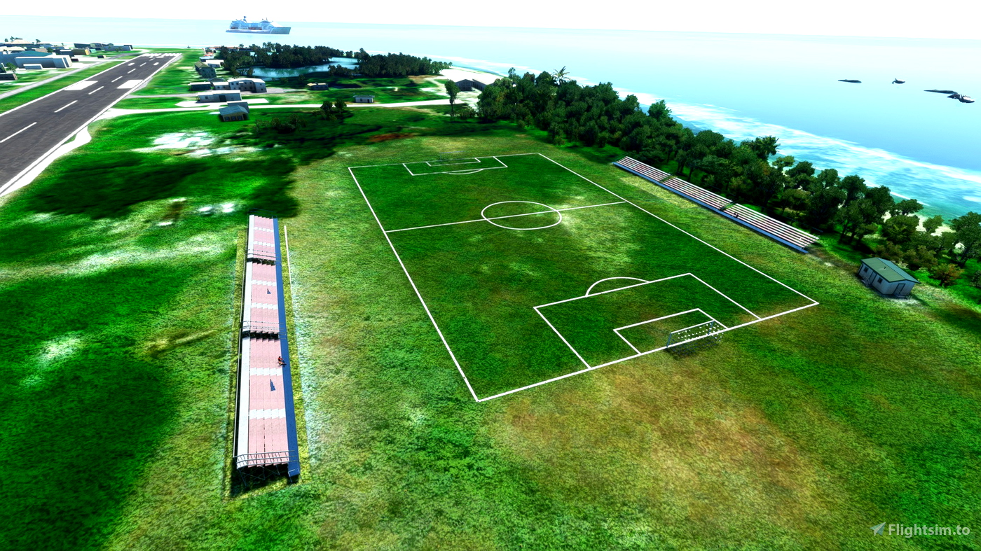 Funafuti International Airport NGFU para Microsoft Flight Simulator | MSFS