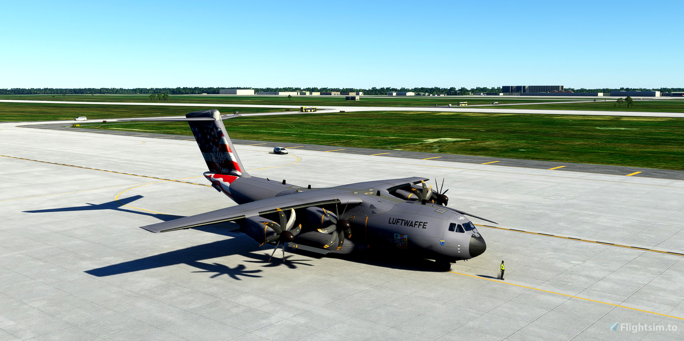 German Luftwaffe A400M 54-21 Nato Air Defender 2023 Livery のために ...