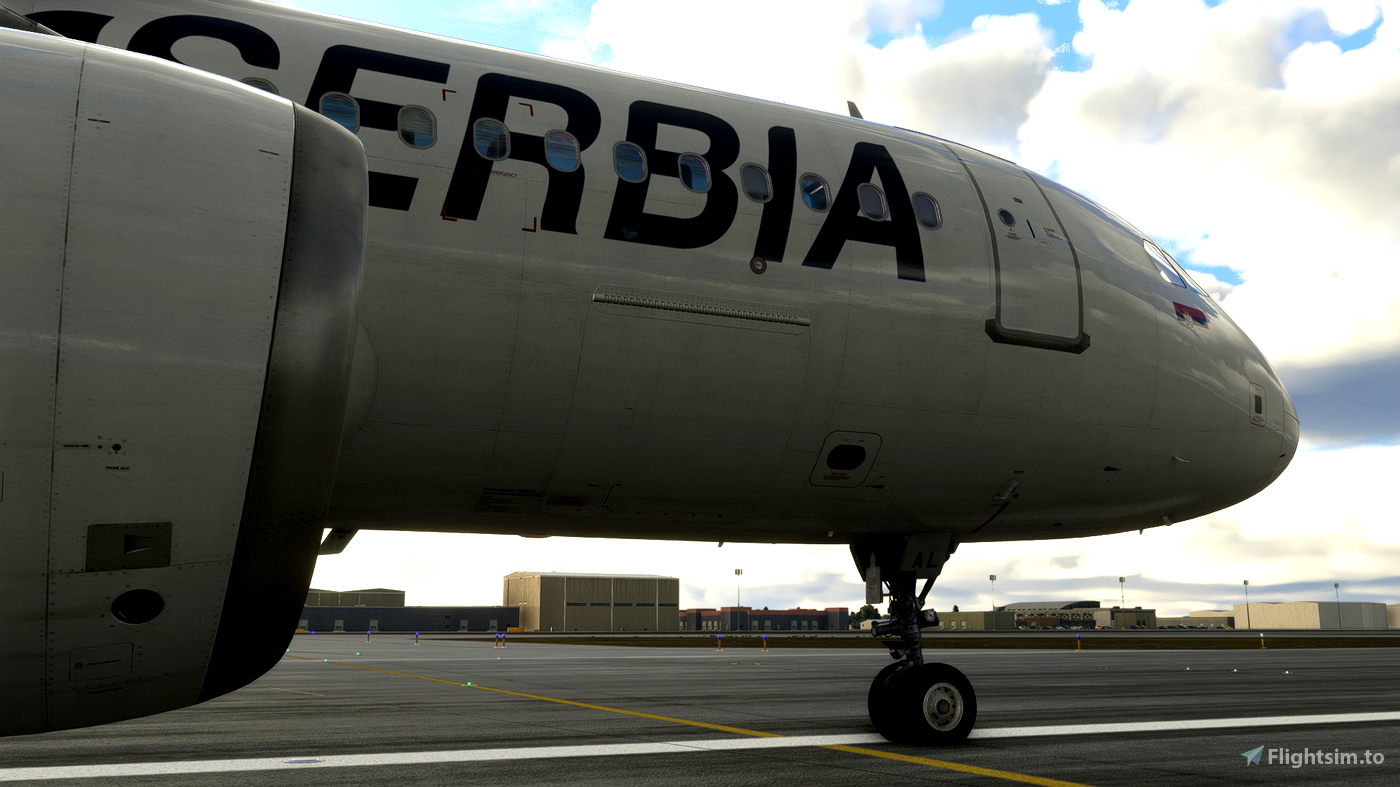 Air Serbia (GetJet) [LY-WIL/LY-MAL] | Fenix A320 | 8K | With Cabin! 对于 ...