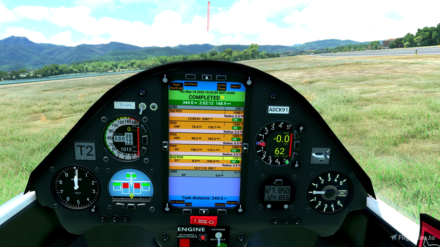 Glider- SPAIN -SSC San Sebastian 344 for Microsoft Flight Simulator | MSFS