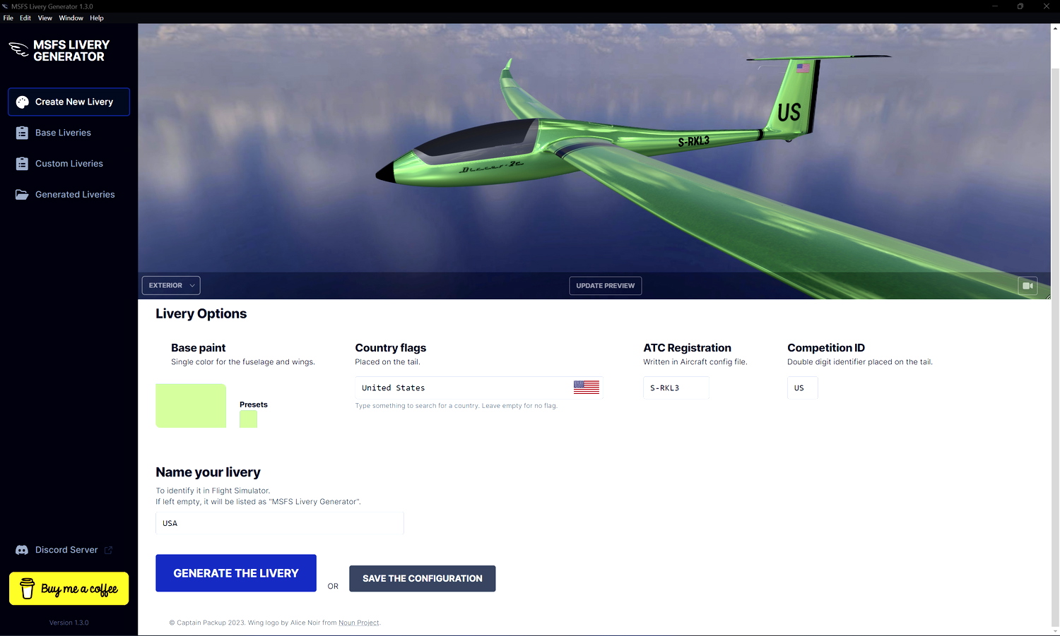 Plane Kits for Livery Generator for Microsoft Flight Simulator | MSFS ...