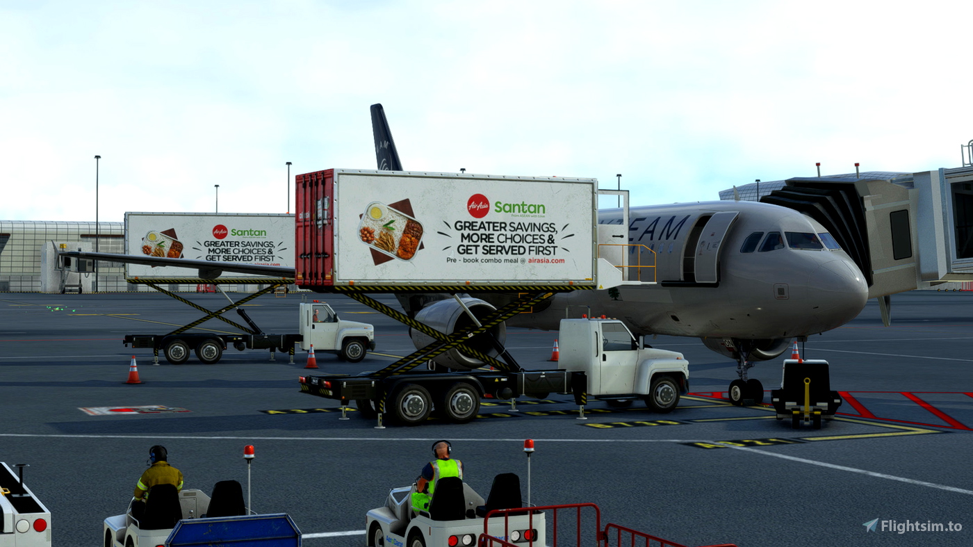 Ground Team Red , Aero Darat ,POS Aviation ,Malindo Air and Senai ...