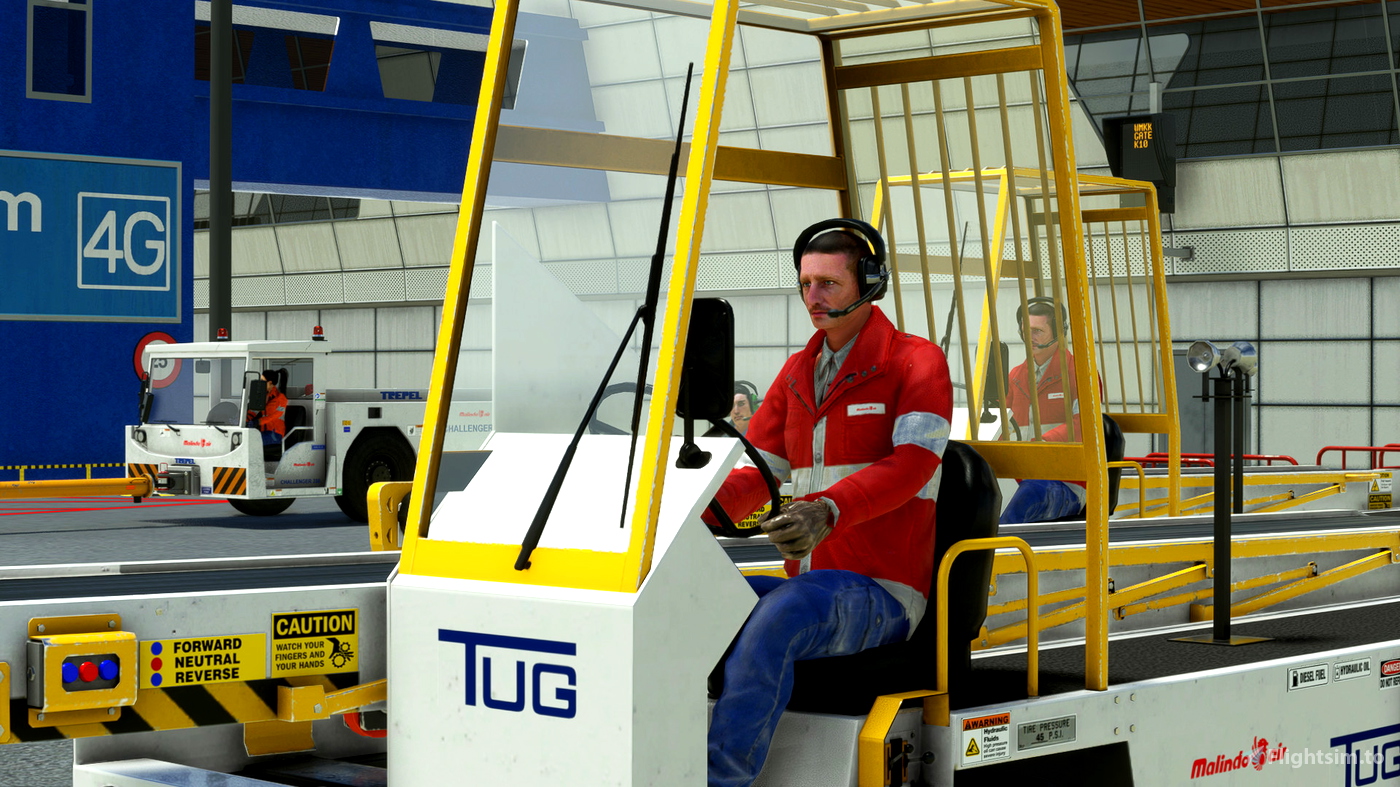 Ground Team Red , Aero Darat ,POS Aviation ,Malindo Air and Senai ...