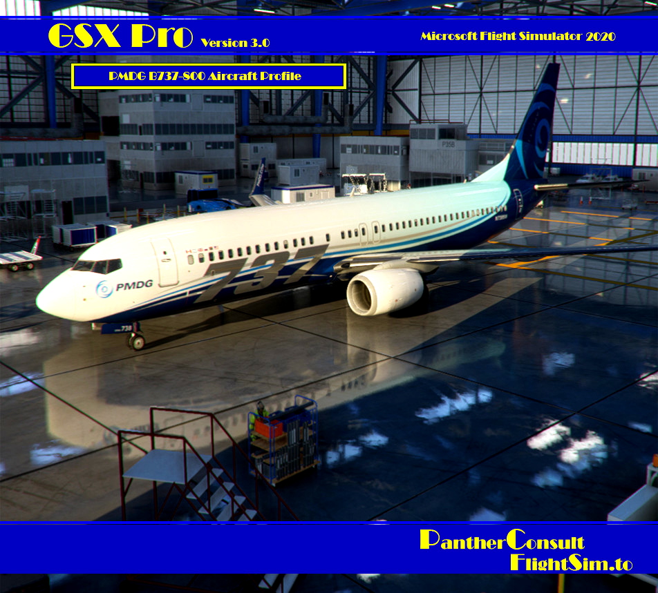 GSX Pro Ground Services PMDG B737-800 Aircraft Profile for Microsoft ...
