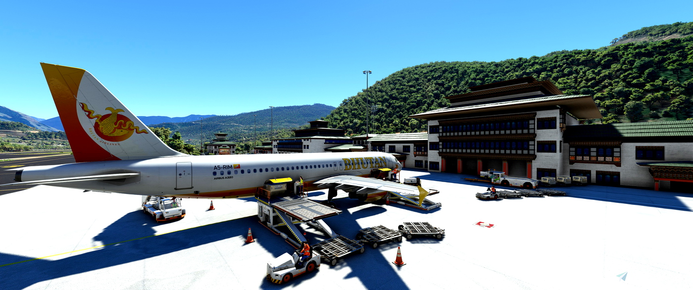 GSX profile for Paro Airport remake (VQPR) for Microsoft Flight ...