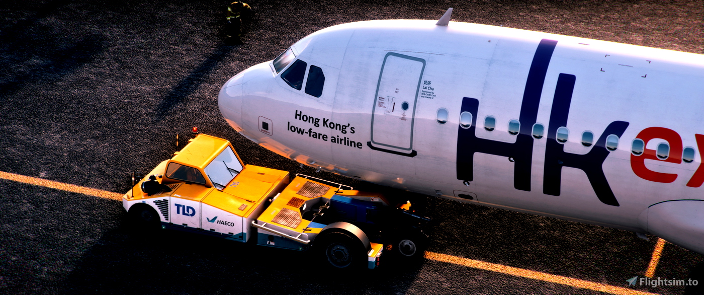 GSX Profile - WFScenery VHHH Hong Kong with GSE Texture Replacement のため ...