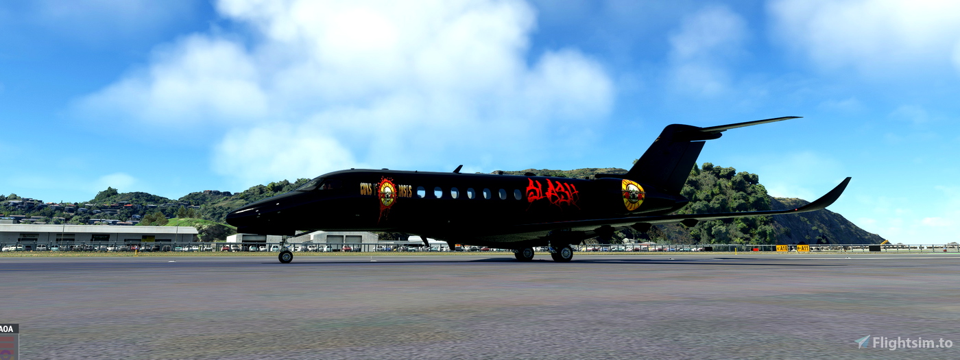 Guns n Roses Slash longitude for Microsoft Flight Simulator | MSFS