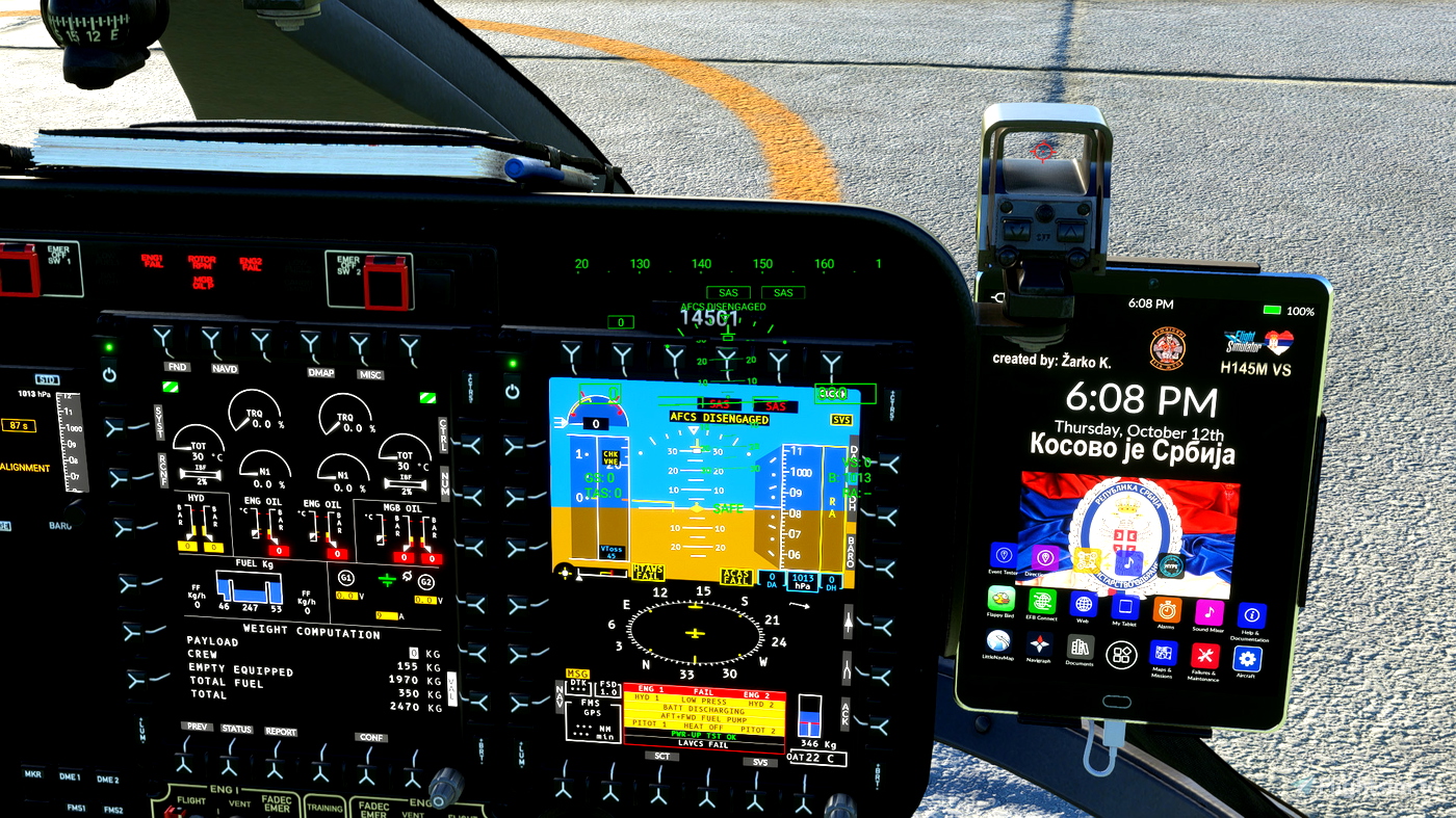 H145M Vojska Srbije for Microsoft Flight Simulator | MSFS