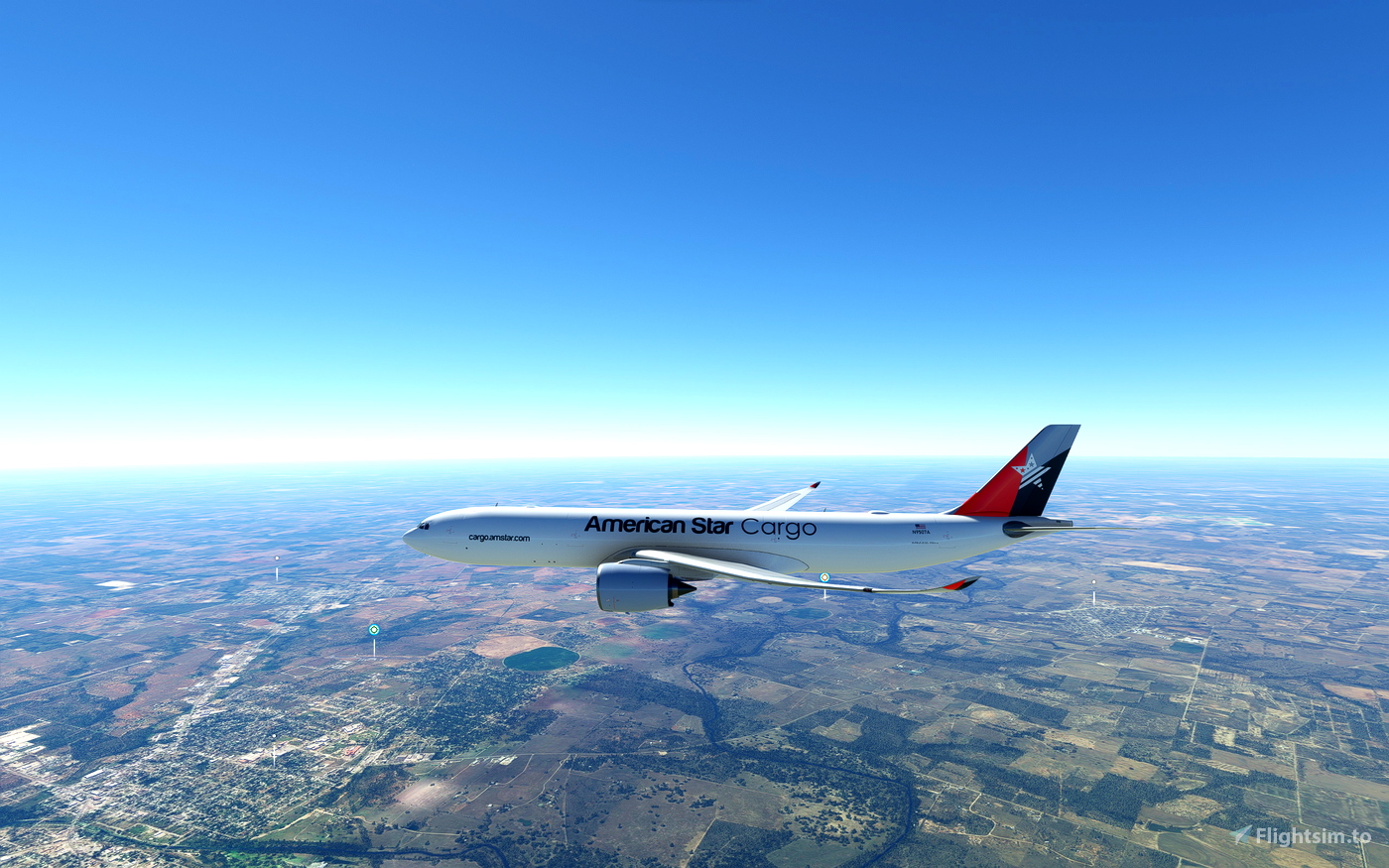 Headwind Airbus A330-900neo Freighter "American Star Cargo" [Fictional] til Microsoft Flight ...