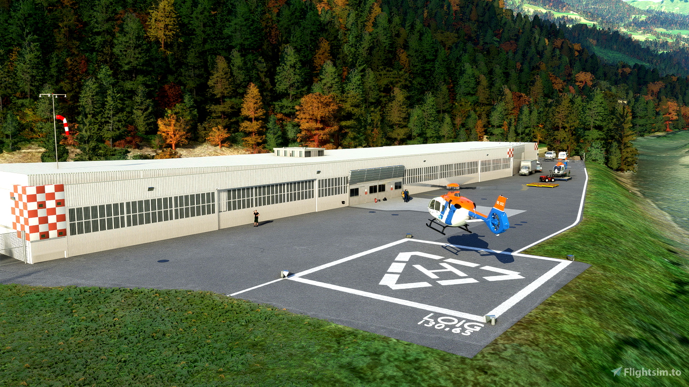 Heliport Ludesch - LOIG / Wucher Helicopter for Microsoft Flight ...