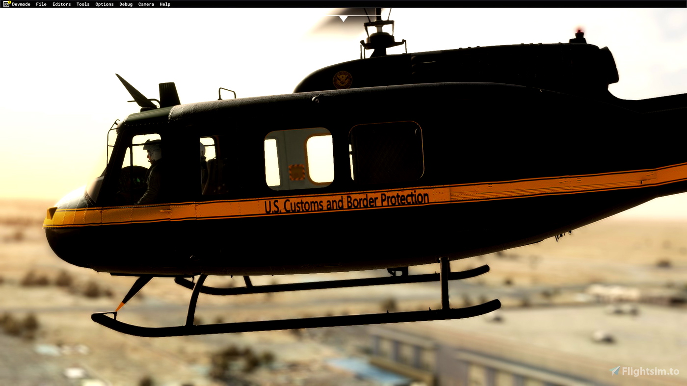Homeland Security UH-1 Huey livery pack (2X) for Microsoft Flight ...