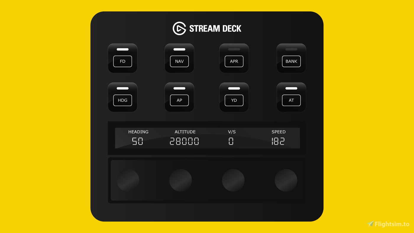Flight Panels - HondaJet (HJet) Stream Deck + Autopilot Panel for ...