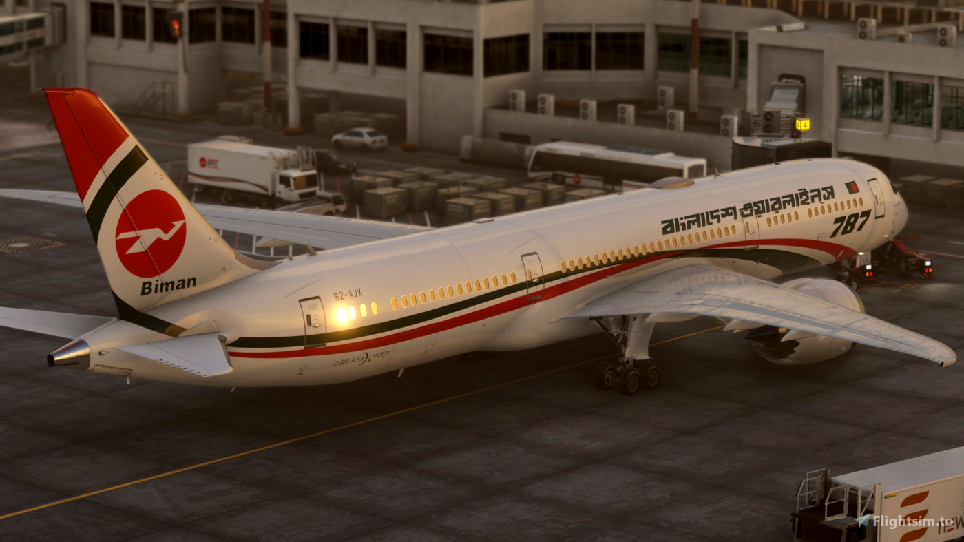 Horizon Sim Boeing B787-9 Biman Bangladesh Airlines | 4K 对于 Microsoft ...