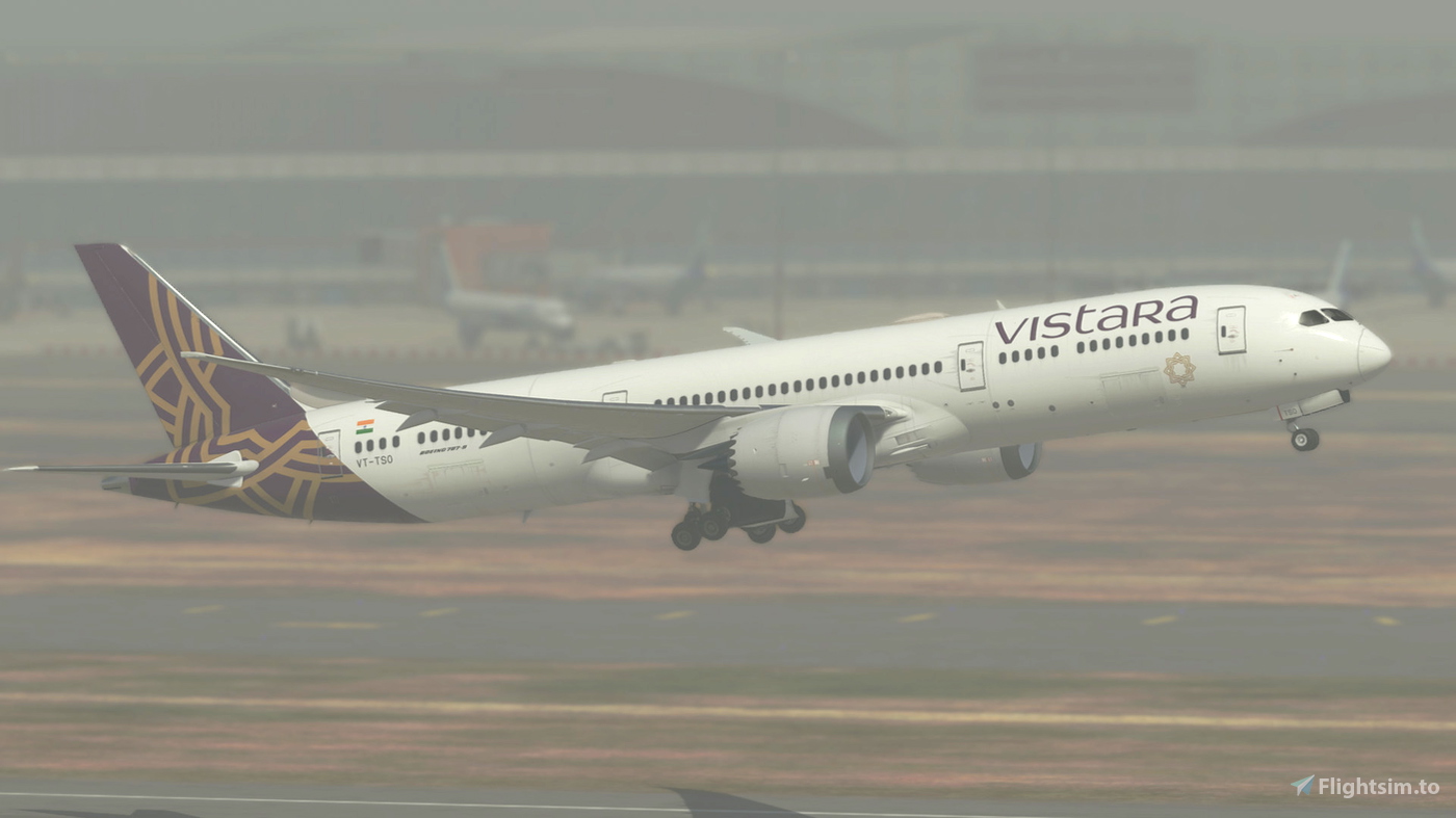 Horizon Sim Boeing B787-9 Vistara | 4K for Microsoft Flight Simulator ...