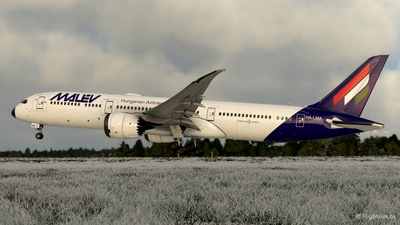 Horizon Simulations Boeing 787-9 MALEV Hungarian Airlines (Fictional ...