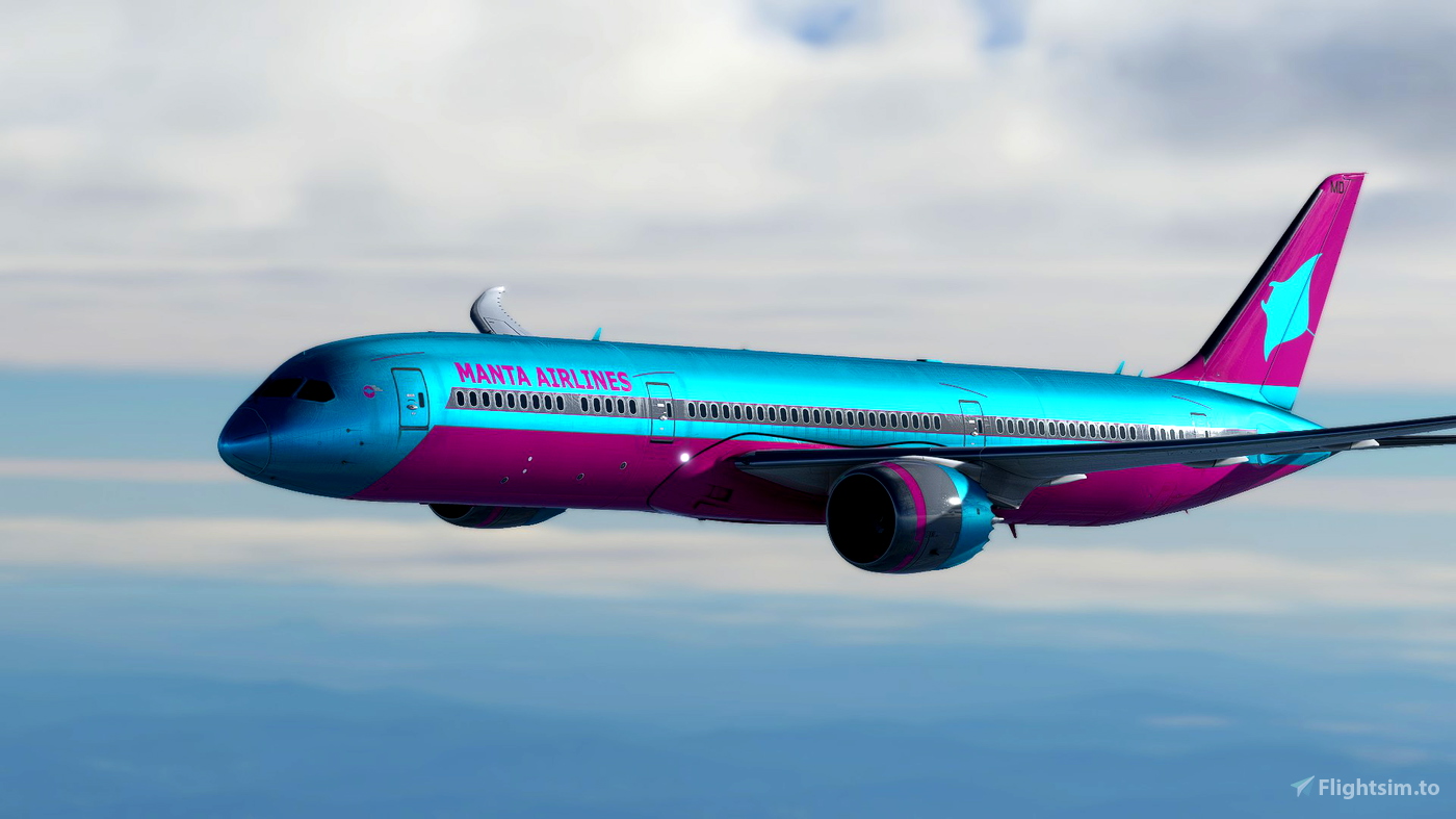 Horizon Simulations Boeing 787-9 G-SIMD Manta Airlines A320 Sim Pilot ...