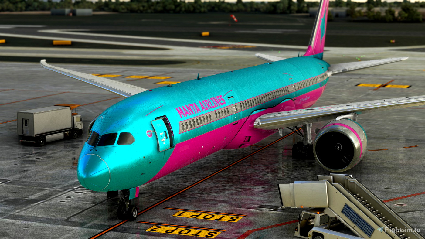 Horizon Simulations Boeing 787-9 G-SIMD Manta Airlines A320 Sim Pilot ...