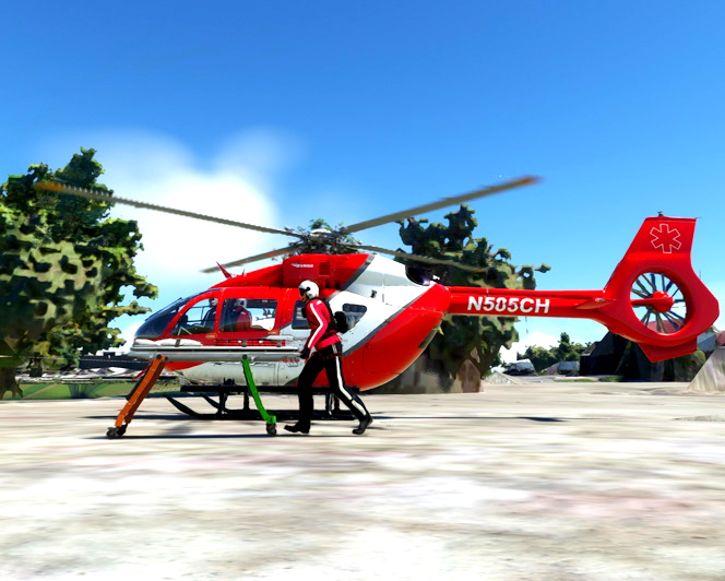 HPG H145 HEMS Carle AirLife for Microsoft Flight Simulator | MSFS