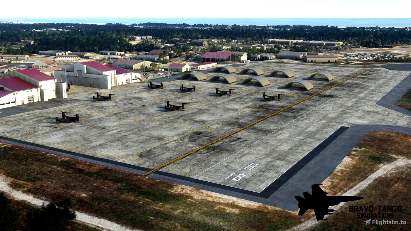 Hurlburt Field, FL - USAF - KHRT for Microsoft Flight Simulator | MSFS