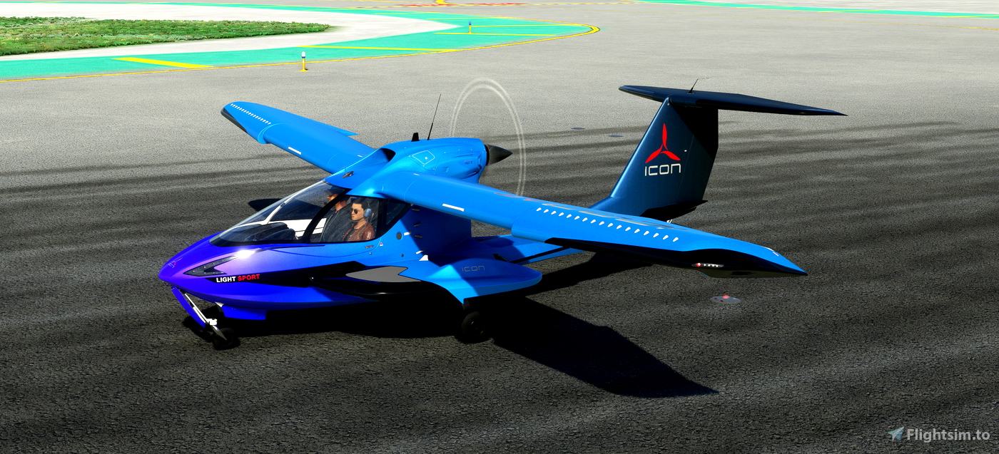 Icon A5 3-Color Gradients for Microsoft Flight Simulator | MSFS