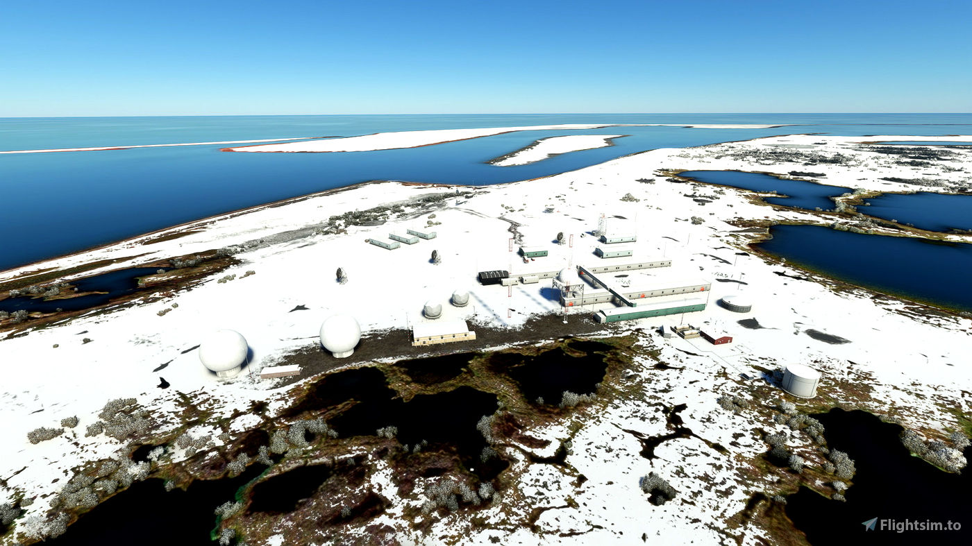 Icy Cape LRRS 2AK8 for Microsoft Flight Simulator | MSFS