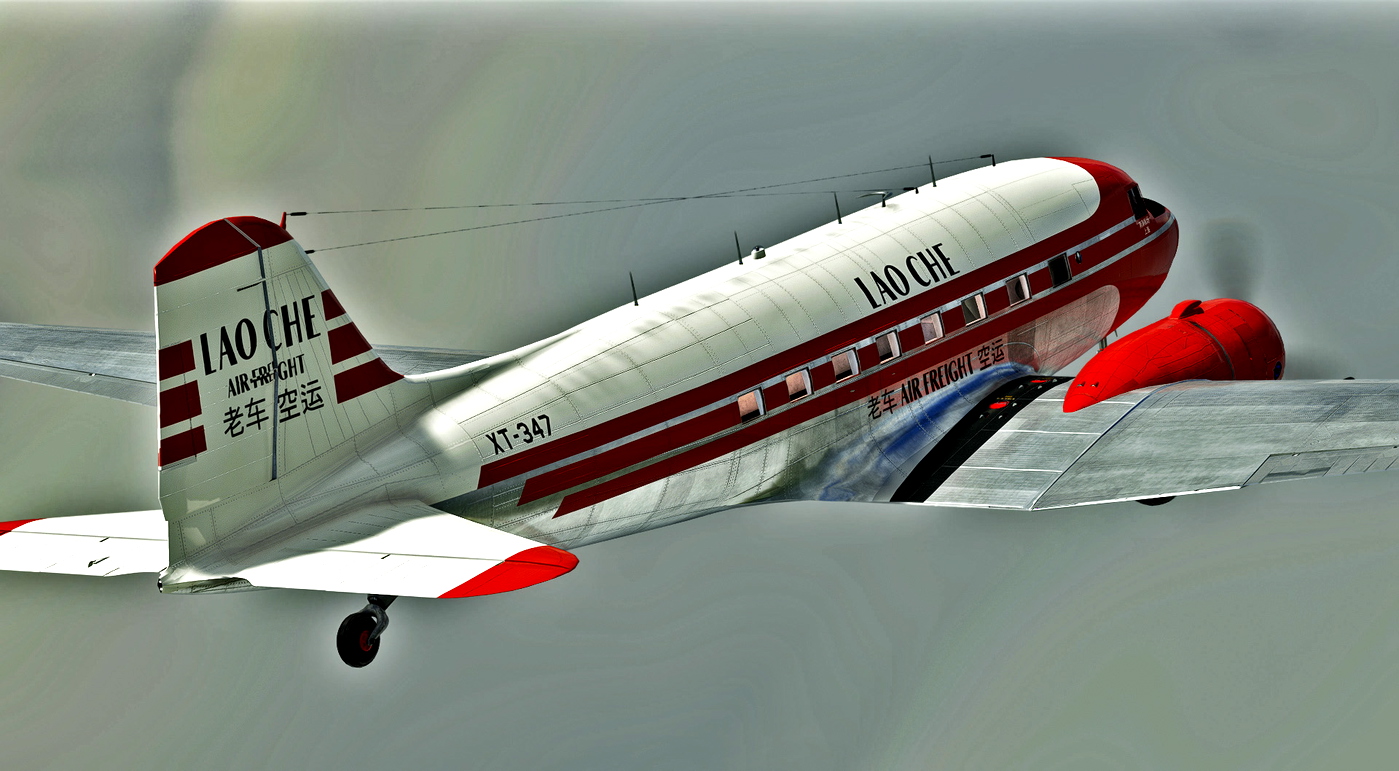 Indiana Jones Series - Douglas DC-3 - Fictional "Lao Che Air Freight ...