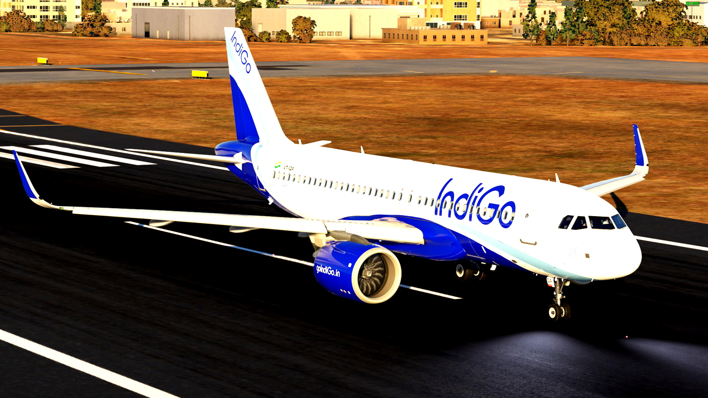 indiGo Airbus A320Neo "VT-IQA" for iniBuilds A320Neo 4K pentru ...