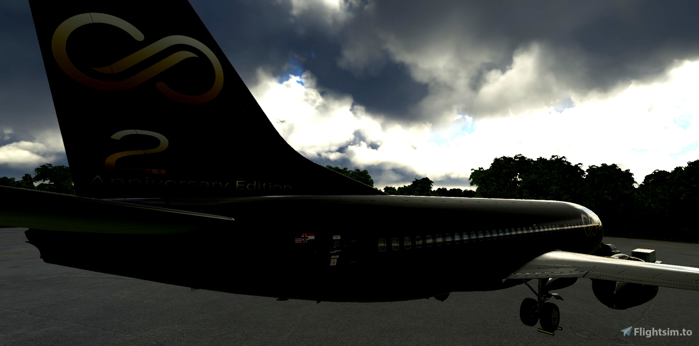 Infinity Airways Boeing 737 - 700 - 2 Years Anniversary Special for ...